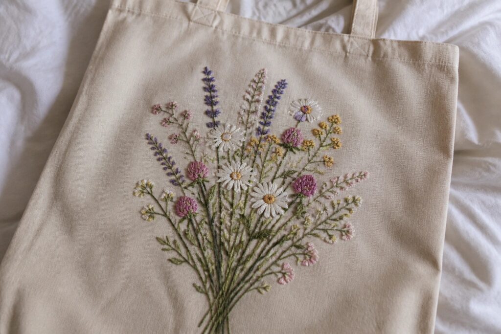 19 Creative Tote Bag Embroidery Ideas That Add Personality to Plain ...
